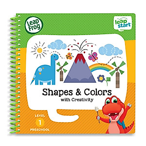 LeapFrog LeapStart Preschool 4-in-1 Activity Book Bundle with ABC, Shapes & Colors, Math, Animals