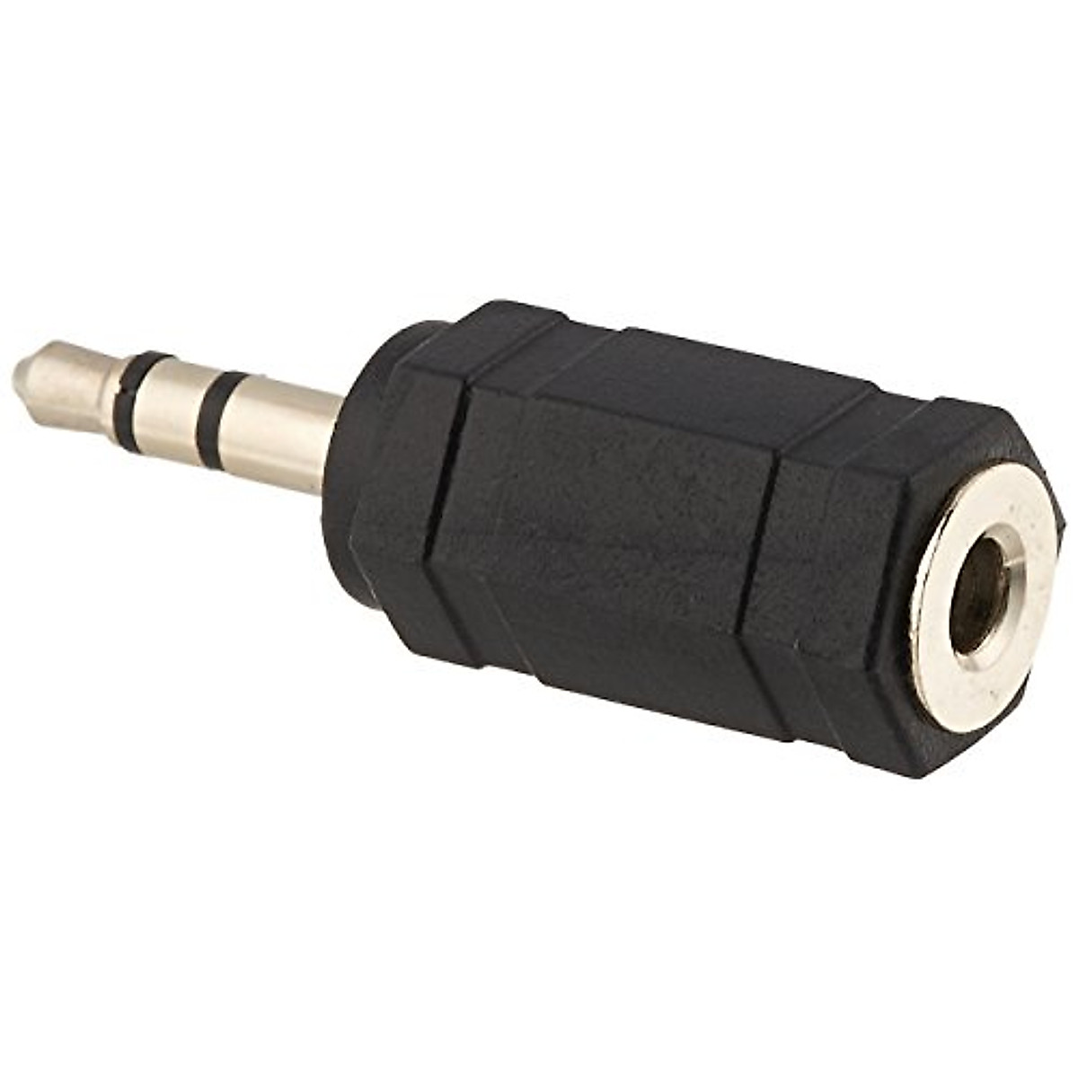 Monoprice 107129 3.5mm Stereo Plug to 3.5mm Mono Jack Adaptor, Gold Plated