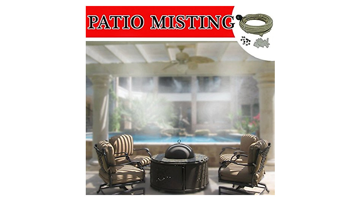 Cool Your Patio: DIY Misting Kit – Installs in 5 Mins!