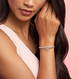 Pandora Sparkling Aquarius Zodiac Charm - Compatible Moments Bracelets - Jewelry for Women - Gift for Women in Your Life - Made with Sterling Silver & Cubic Zirconia, No Gift Box