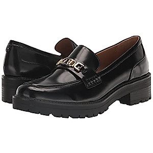 Sam Edelman Women's Teagan Loafer Black Black 7.5 Medium