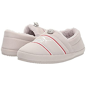 PUMA Tuff Moccasin Slipper, Nimbus Cloud WH, 4 US Unisex Big Kid