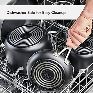 KitchenAid Hard Anodized Induction Nonstick Frying Pans/Skillet Set, 4 Piece - Matte Black