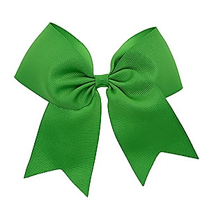 5 Inch Large Grosgrain Ribbon Cheer Bows with Alligator Hair Clips for Teens Juniors Pack of 30 LCLHB (5 inch-30 Pack)