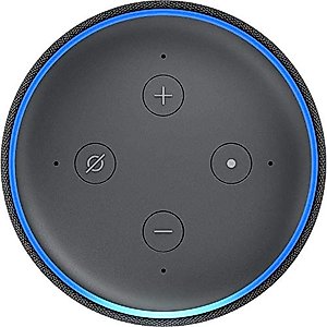 Amazon Echo Dot (3rd Gen) - Smart speaker with Alexa, Charcoal (Used)