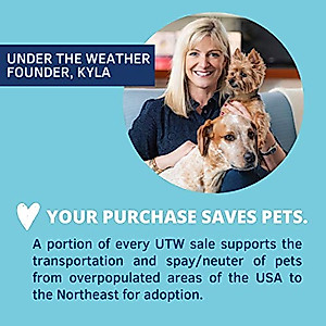 Under the Weather Pet Urinary Tract Support Soft Chews for Cats, 60 Bite Size Soft Chew Cat Supplements | Promotes Normal Ph Balance & Healthy Urinary Function for Cats
