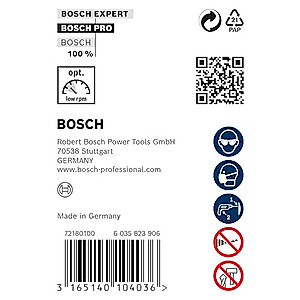 Bosch 2608597409 Formwork Drill Bit SDS+ 18mmx23.62In