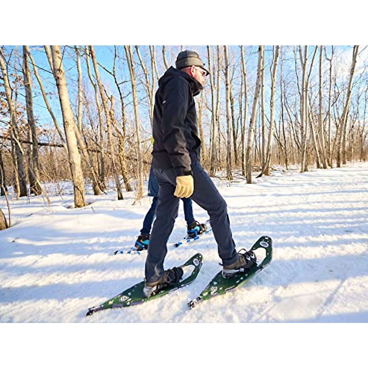 Redfeather Snowshoes Trek 30 SV2, Green, 30 Inch - Aluminum - Made in The USA