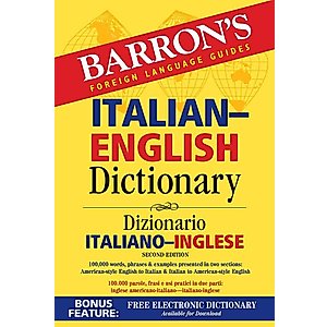 Italian-English Dictionary (Barron's Bilingual Dictionaries)