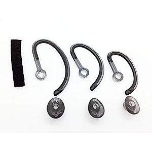 AvimaBasics Savi X40 Ear Tips | Replacement Earbuds Ear Buds Headset Parts Spare Kit Ear Loops Compatible with Plantronics SAVI X40 CS540 Savi W440 W740 W745 WH500 - (Mixed L/M/S) (1 Pack)