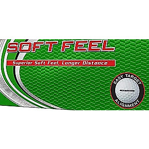 Srixon Soft Feel Golf, 12, White