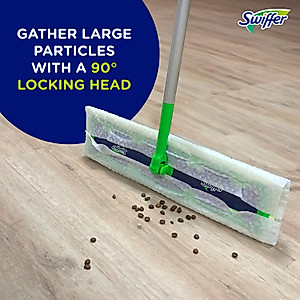 Swiffer Sweeper Dry + Wet XL Sweeping Kit, 1 Sweeper, 8 Dry Cloths, 2 Wet Cloths