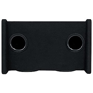 Rockville RV208P Dual 8" 800w Car Audio Subwoofers in Vented Sub Enclosure Box,Black