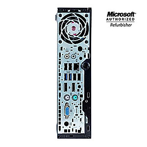 HP ELITEDESK 800 G1 USFF Ultra-Slim High Performance Business Desktop Computer, Intel i5-4570s up to 3.6 GHz, 16GB DDR3 RAM, 256GB SSD, New Keyboard, Mouse, Wireless WiFi, Windows 10 Home (Renewed)