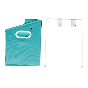 Closet Caddy Clothes Organizer Pull Down Shelf Basket Rotatable Retrieve Foldable with Clear Window Carry for Bedroom