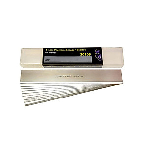 Better Tools 5" Scraper Blades -50 blades/box - 10 blades/tube