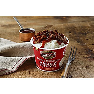 Idahoan Buttery Homestyle Mashed Potatoes, 1.5 oz cup (12-Pack)