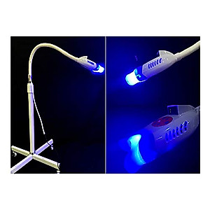 Lolicute Dental Teeth LED Whitening Lamp Bleaching Mobile Teeth Bleaching LED Accelerator Lamp Blue/Red Light 2 Colors 36W