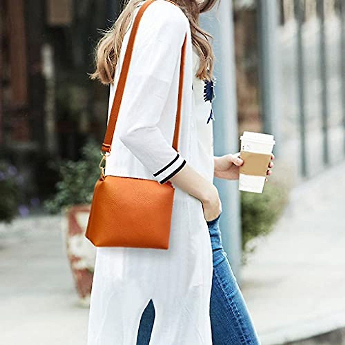 Tote Bag for Women in Leather Handbags 4pcs Hobo Bags Ladies Purse Shoulder Bags Girls Faux Leather Satchel Purse 2022, Gold