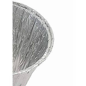 (18-Pack) 6" High Professional Liners Compatible with Pit Boss Wood Pellet Grills 67292 Foil Tray, Oklahoma Joe's 9518545P06 Grease Bucket Liner Rec Tec Bigger Grease Bucket & Smoker Liners