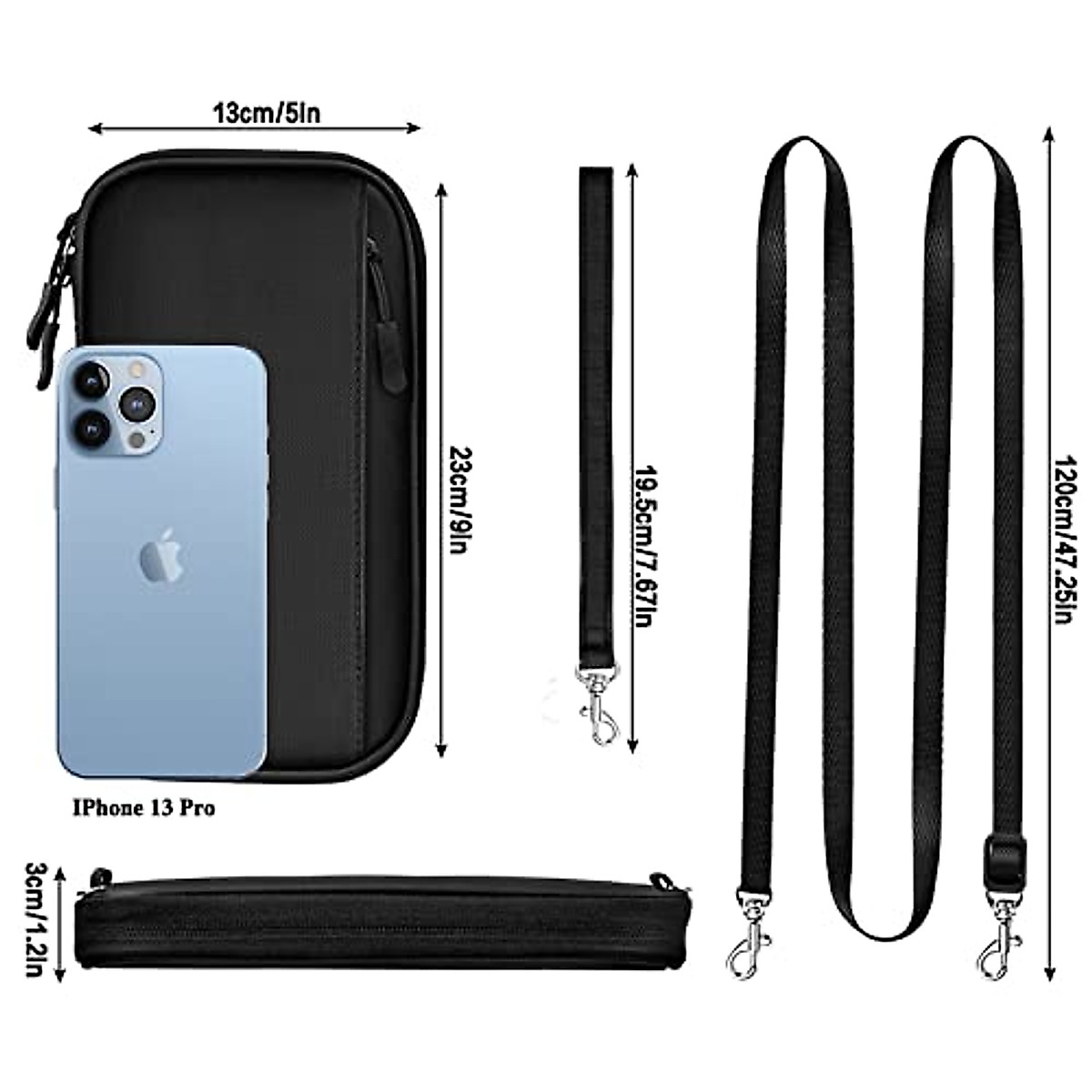 BKNOOU Passport Holder Family Rfid Blocking Travel Document Organizer,Travel Passport Wallet Waterproof Multiple Passport Holder for Traveling,Passport Organizer for Men Women