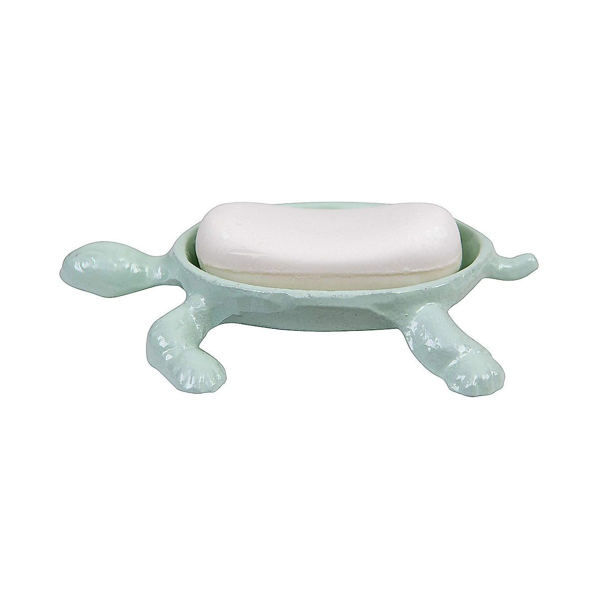 Creative Co-Op Cast Iron Turtle Soap Dish