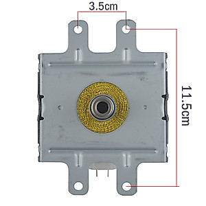 2M244-M32 Magnetron for Sharp Microwave Oven Magnetron R330 R340 R350 R380 R390 R395 R397 R398 R-90GCS R-9H56 R-9H58 R-9X56 R-9X58 for Whirlpool 6MT744IX JT369SL VT256SL for Smeg SU45MCX SA45MX2