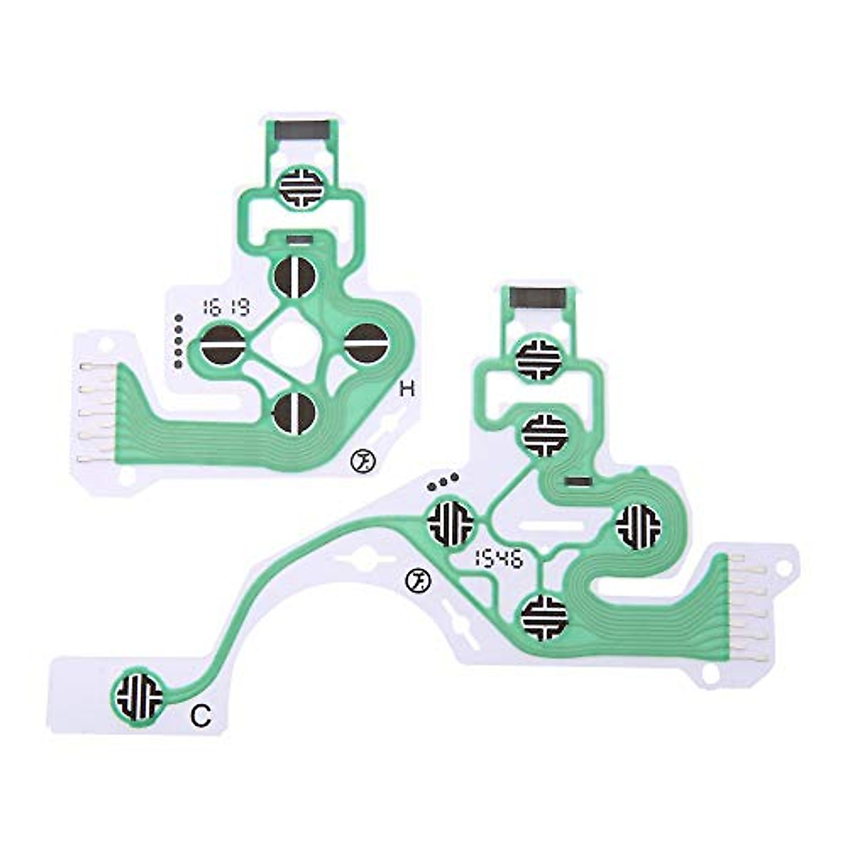urjipstore Ps4 Controller Conductive Film Replacement Button Ribbon Circuit Board