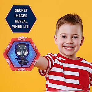 WOW! PODS Avengers Collection - Wakanda Forever Black Panther | Superhero Light-Up Bobble-Head Figure | Official Marvel Collectable Toys & Gifts,4 inches