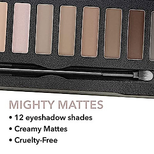 W7 - Meet Your Mattes Gift Set - Eyeshadow, Mascara & Eyeliner Makeup Kit - Perfect, Cruelty Free Makeup Gift Set