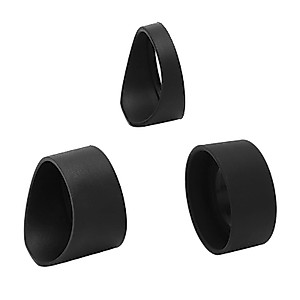 3pcs Microscope Eyepiece Eyeshields, Suitable for AmScope SW, and ZM Series Stereomicroscopes, Soft Rubber Eyepiece Eye Eye Guards Cups.