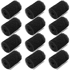 Pool Sweep Hose Tail Scrubber Replacement for Polaris, CoiTek High Density 12 Pack Pool Cleaner Sweep Hose Scrubber Replacement Fits for Polaris 180, 280, 360, 380, 480, 3900 Pool Filter Cleaner Parts