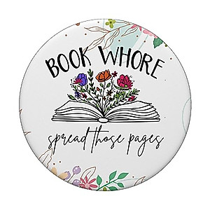 Reader Bookworm Literature Poet Book Lover Spread Those Page PopSockets Standard PopGrip