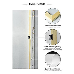 Wall Art Decor Poster Painting On Canvas Print Pictures 5 Pieces Moraine Lake And Mountain Range Sunset Canadian Rocky Mountains Landscape Framed Picture For Home Decoration Living Room Artwork