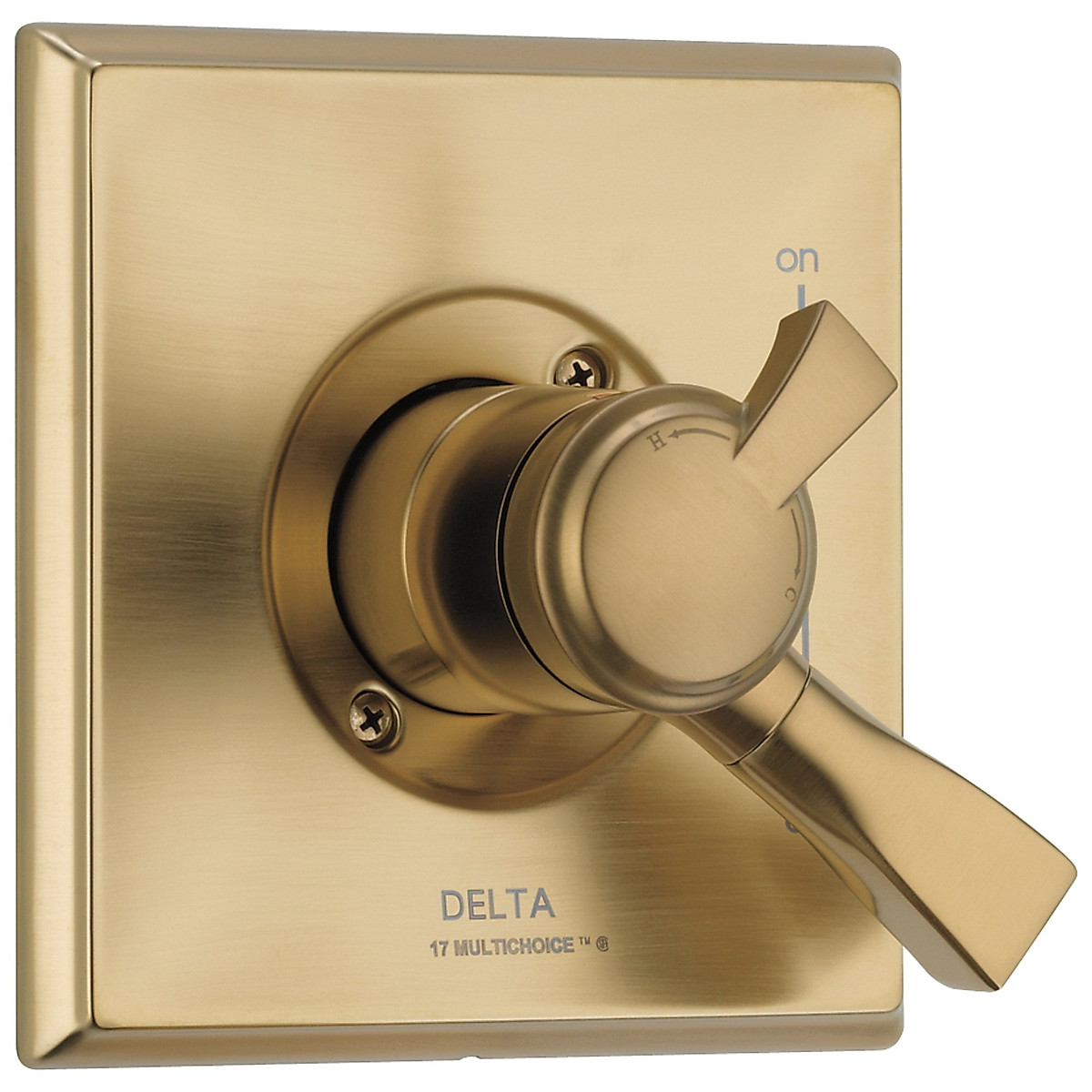 DELTA T17051-CZ Trim Only, 4.00 x 10.00 x 8.00 inches, Champagne Bronze
