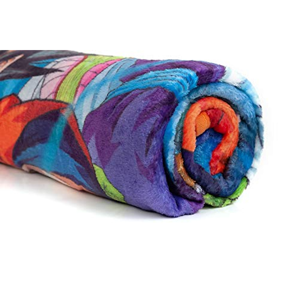 Dragon Ball Super Fighters & Warriors Fleece Throw Blanket | Features Beerus, Whis, & The Legendary Dragon Ball Warriors | 60 x 45 Inches