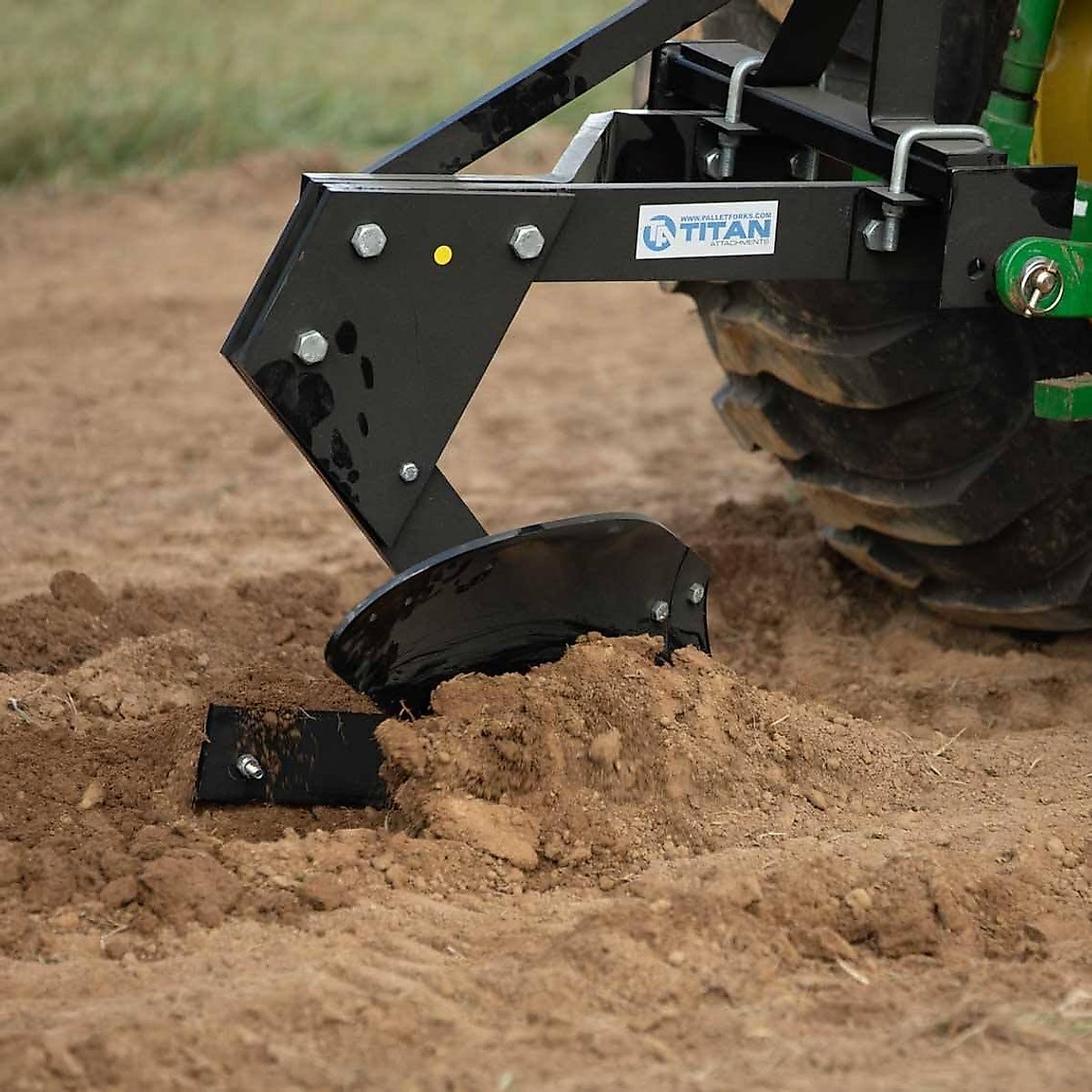 Titan Attachments 18-in. Single Bottom Tow-Behind Moldboard Turn Plow, 3-Point H
