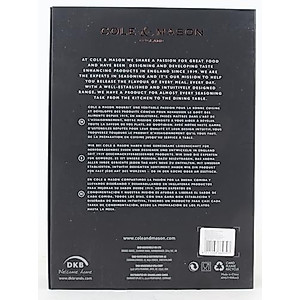 Cole & Mason Gourmet Precision Derwent Salt and Pepper Mill Gift Set, Stainless Steel, Copper, 190 mm