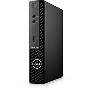 Dell 2022 Newest Optiplex 3090 Micro Form Factor Business Desktop, Intel Core i5-10500T, 16GB RAM, 512GB PCIe SSD, DisplayPort, RJ-45, Wi-Fi 6, Bluetooth, Wired Mouse&Keyboard, Windows 11 Pro, Black