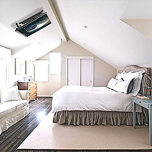 VIVO Electric Ceiling TV Mount for 32 to 70 inch Screens, Large Flip Down Motorized Pitched Roof VESA Mount, Master Pack, Black, MOUNT-E-FD70