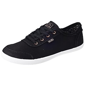 Skechers womens Bobs B Cute Sneaker, Black, 7 US