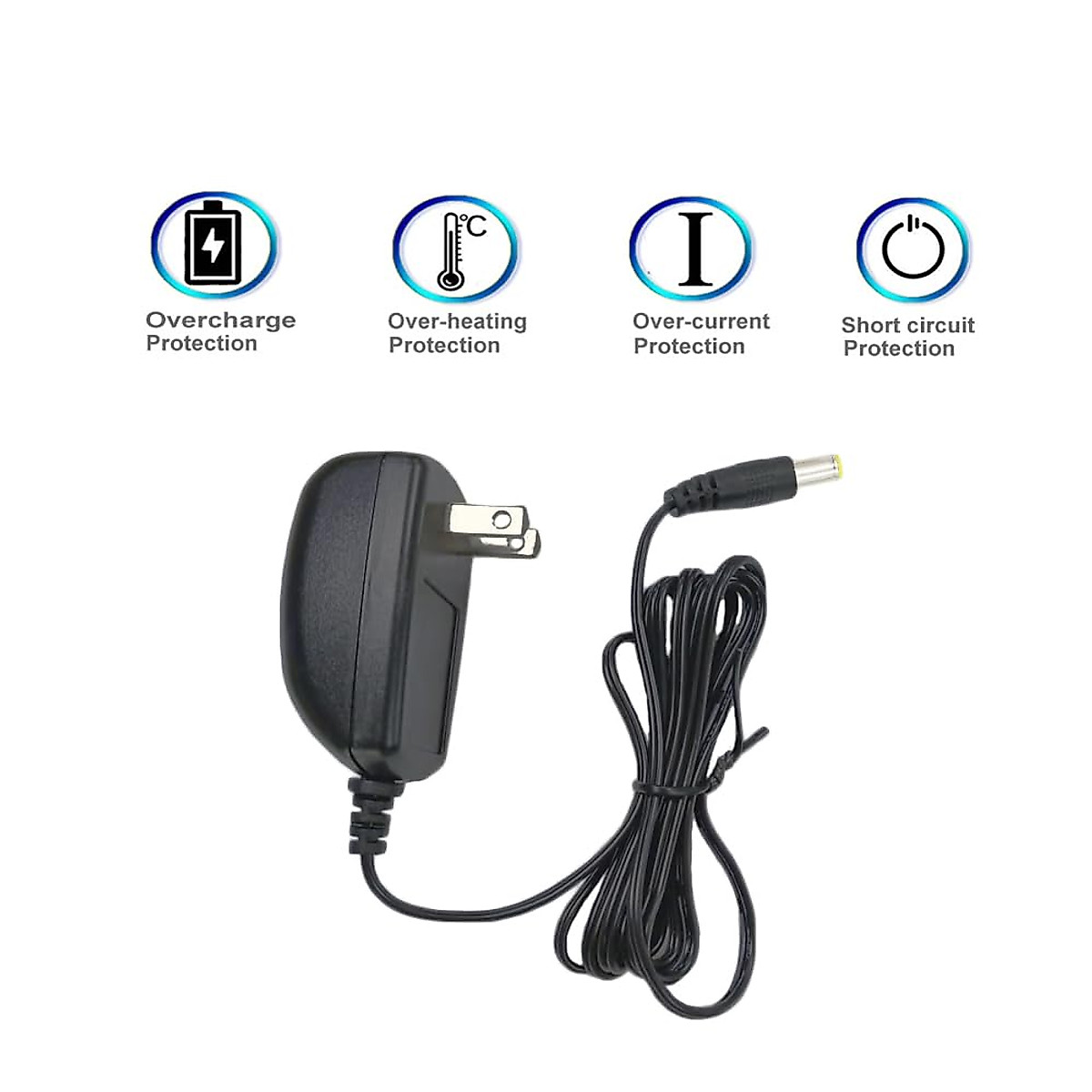 WICAREYO Adapter for GBC Game Boy Color, AC Power Adapter Power Supply for GBC Gameboy Color GBP GBL,US Plug