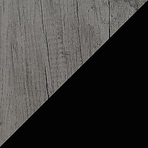 Convenience Concepts Xtra Folding Desk, Charcoal Gray/Black