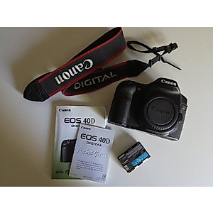 Canon EOS 40D 10.1MP Digital SLR Camera (Body Only) (Renewed)