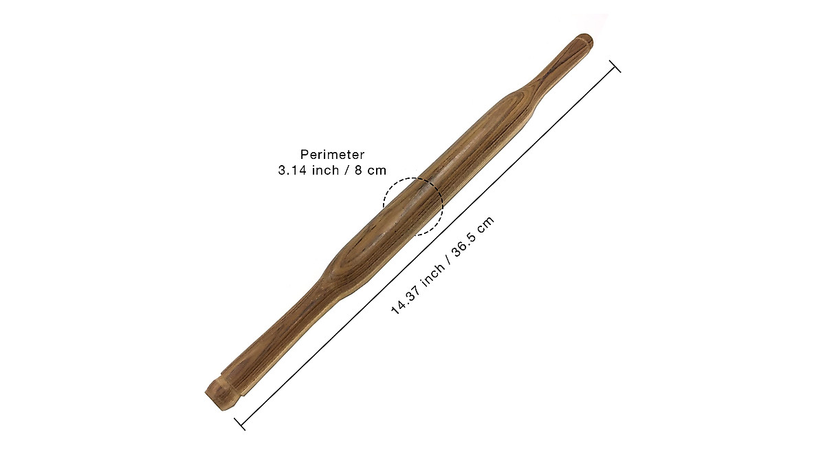 Earthvision Wooden Rolling Pin for Perfect Chapatis