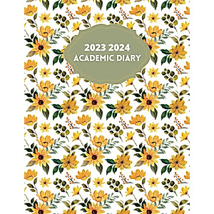 A4 Academic Diary 2023 2024: A4 Academic Year July 2023 - June 2024,Simple and large Teacher Planner 2023 2024