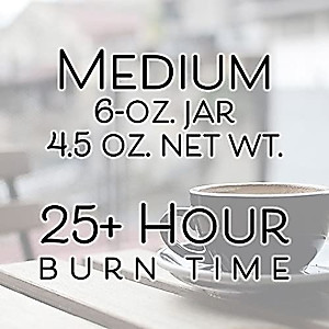 Coffee Scented Candle | Coffee & Cream Candle | Highly Scented & Long Lasting Coconut Wax Luxury Candle | Medium