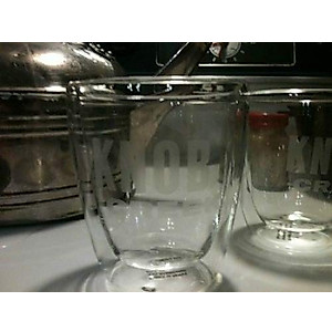 Knob Creek Silver Rimmed Rocks Glasses | Set of 2 Glasses