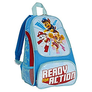 Exxel Outdoors Paw Patrol Backpack and Sleeping Bag Set – Paw Patrol Kids Indoor/Outdoor Kit, 2 Piece Set, Multi, (N-2PC21PAW)