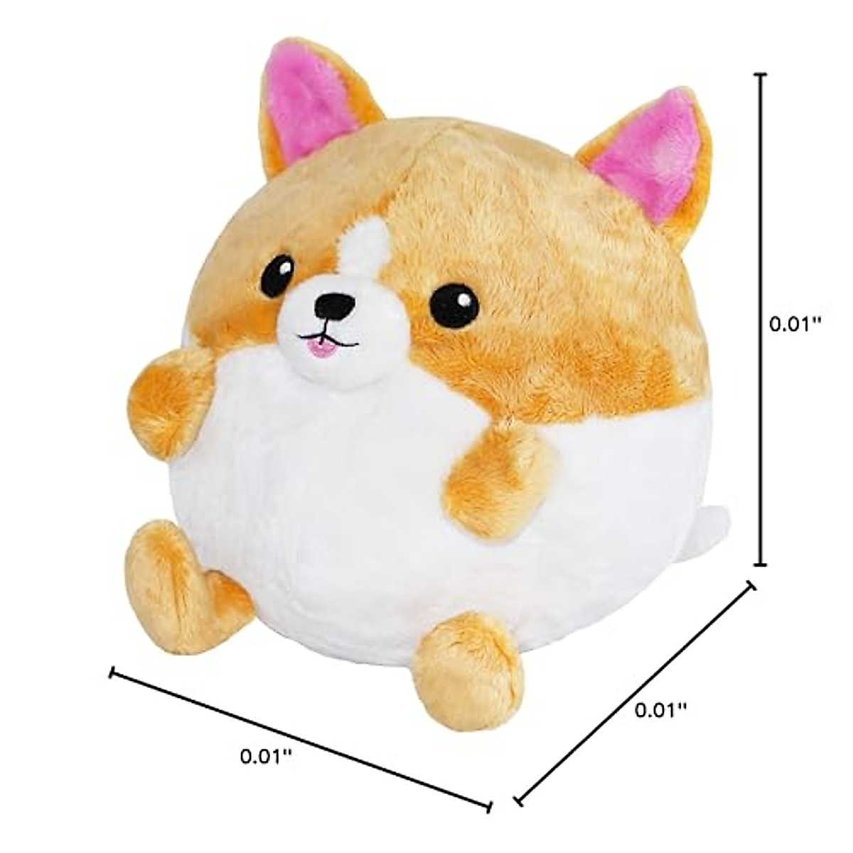 Squishable / Undercover Corgi in Avocado 7" Plush